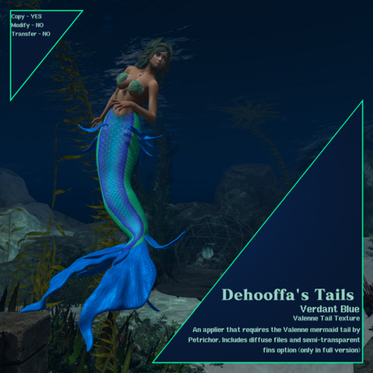 Second Life Marketplace - DT - Valenne ~ Verdant Blue